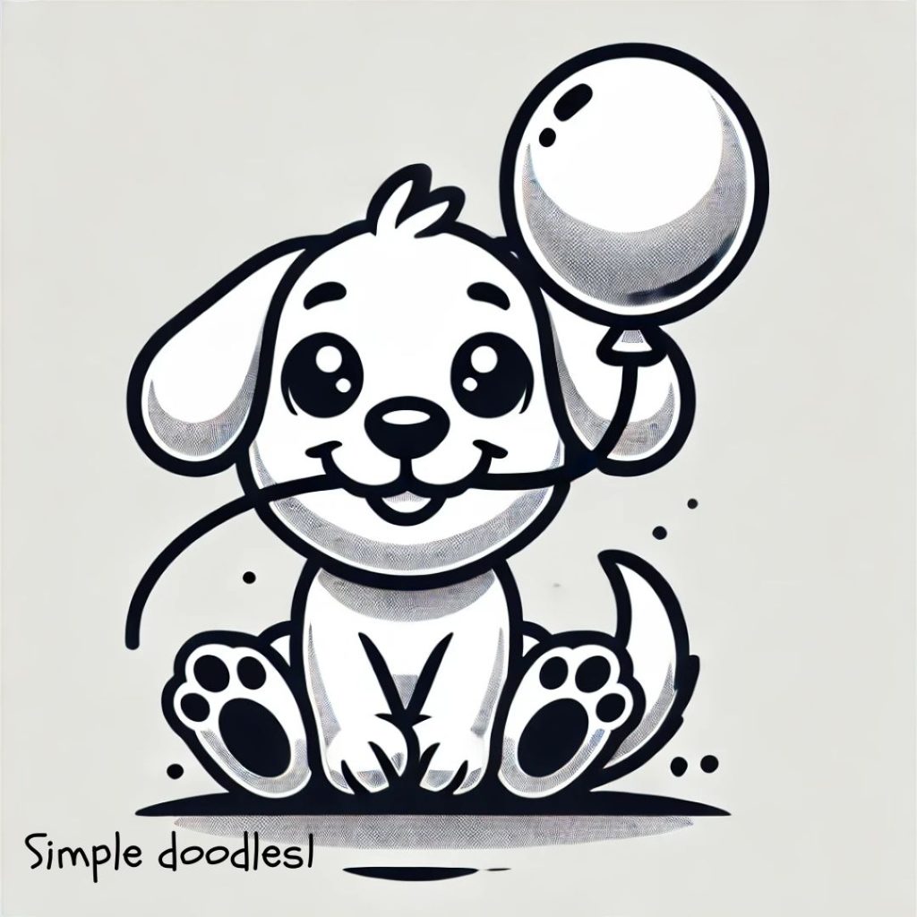12 Cute and Easy Dog Drawing Ideas: Perfect for Beginners - Easy Doodles