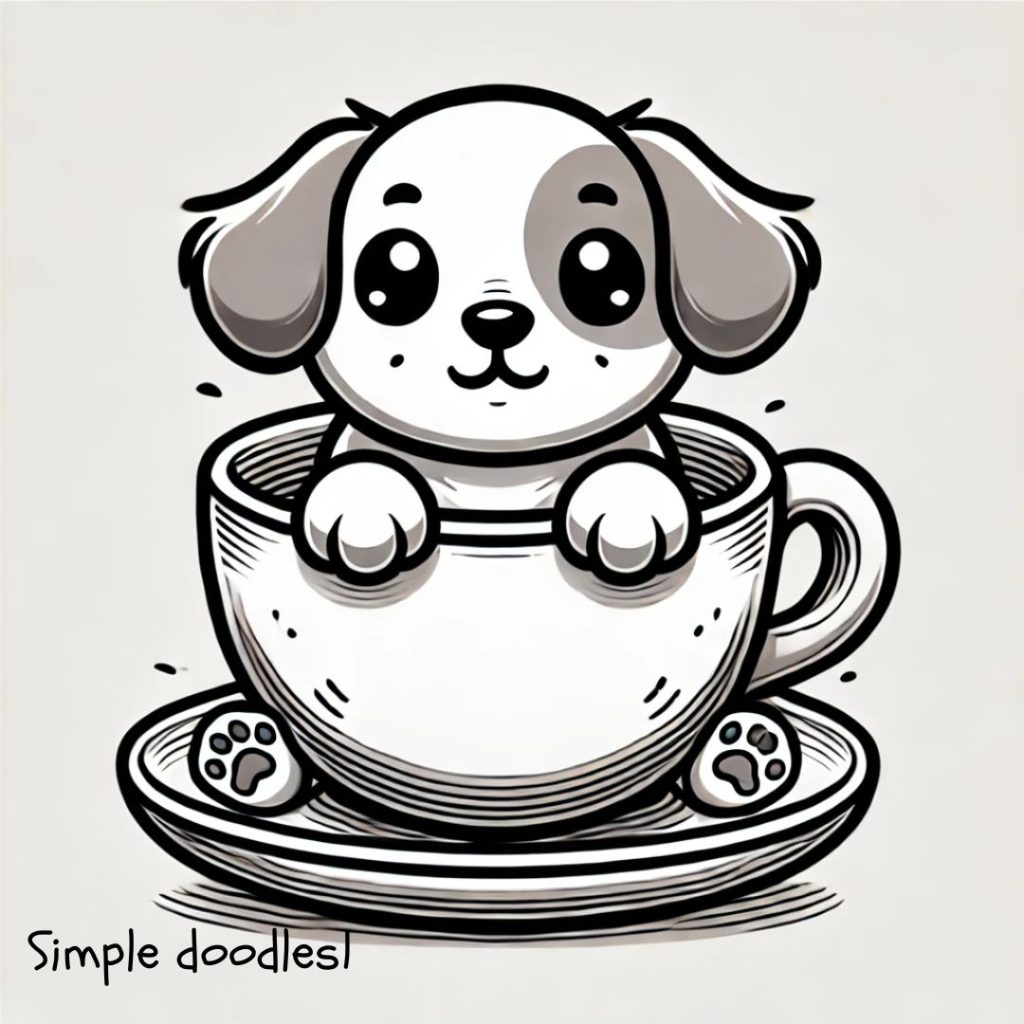 12 Cute and Easy Dog Drawing Ideas: Perfect for Beginners - Easy Doodles