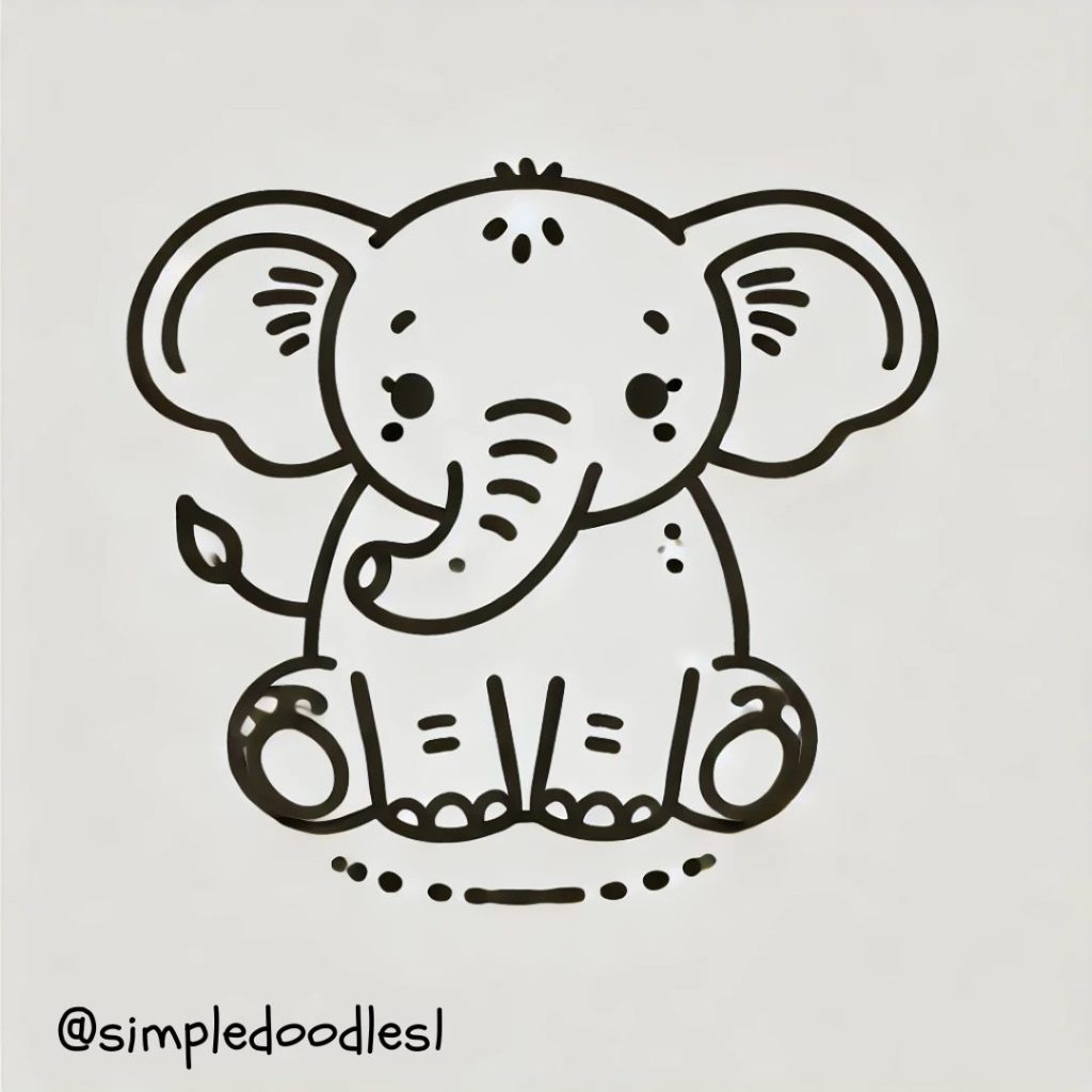 12 Easy Animal Drawings Anyone Can Sketch 🐱 ️🐻🎨 - Easy Doodles