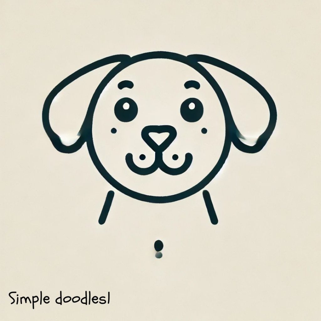 12 Cute and Easy Dog Drawing Ideas: Perfect for Beginners - Easy Doodles