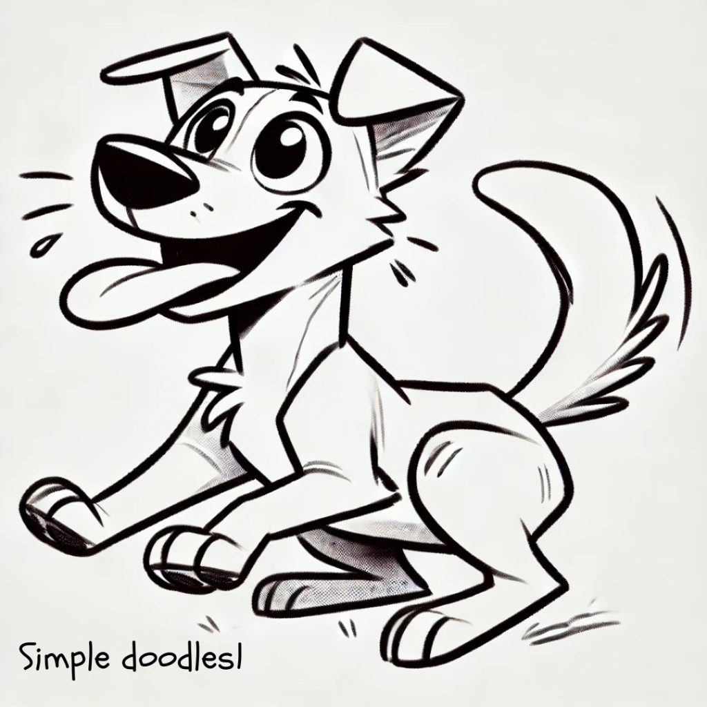 12 Cute and Easy Dog Drawing Ideas: Perfect for Beginners - Easy Doodles
