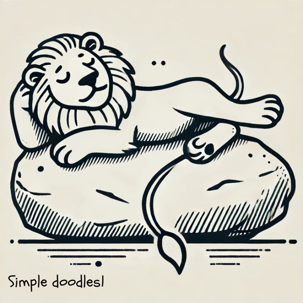 14 Easy Lion Drawings 🦁 ️ - Easy Doodles