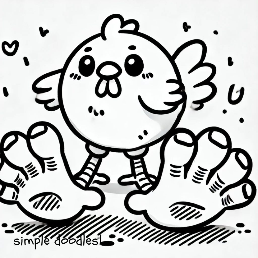 12+ Easy Chicken Doodles to Add a Feathered Touch 🪶 to Your Sketchbook ...