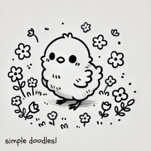 12+ Easy Chicken Doodles to Add a Feathered Touch 🪶 to Your Sketchbook ...
