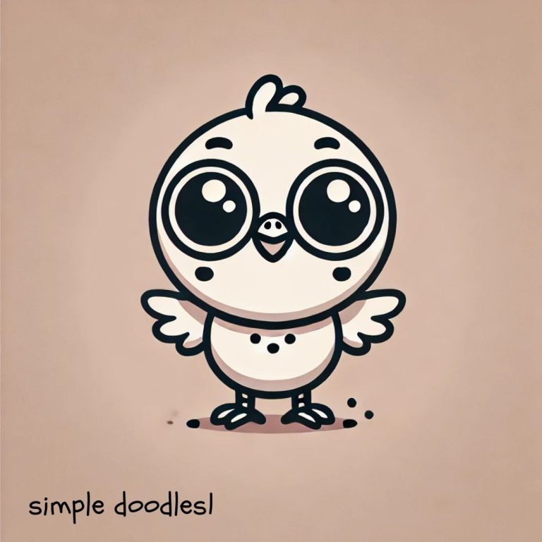 12+ Easy Chicken Doodles to Add a Feathered Touch 🪶 to Your Sketchbook ...