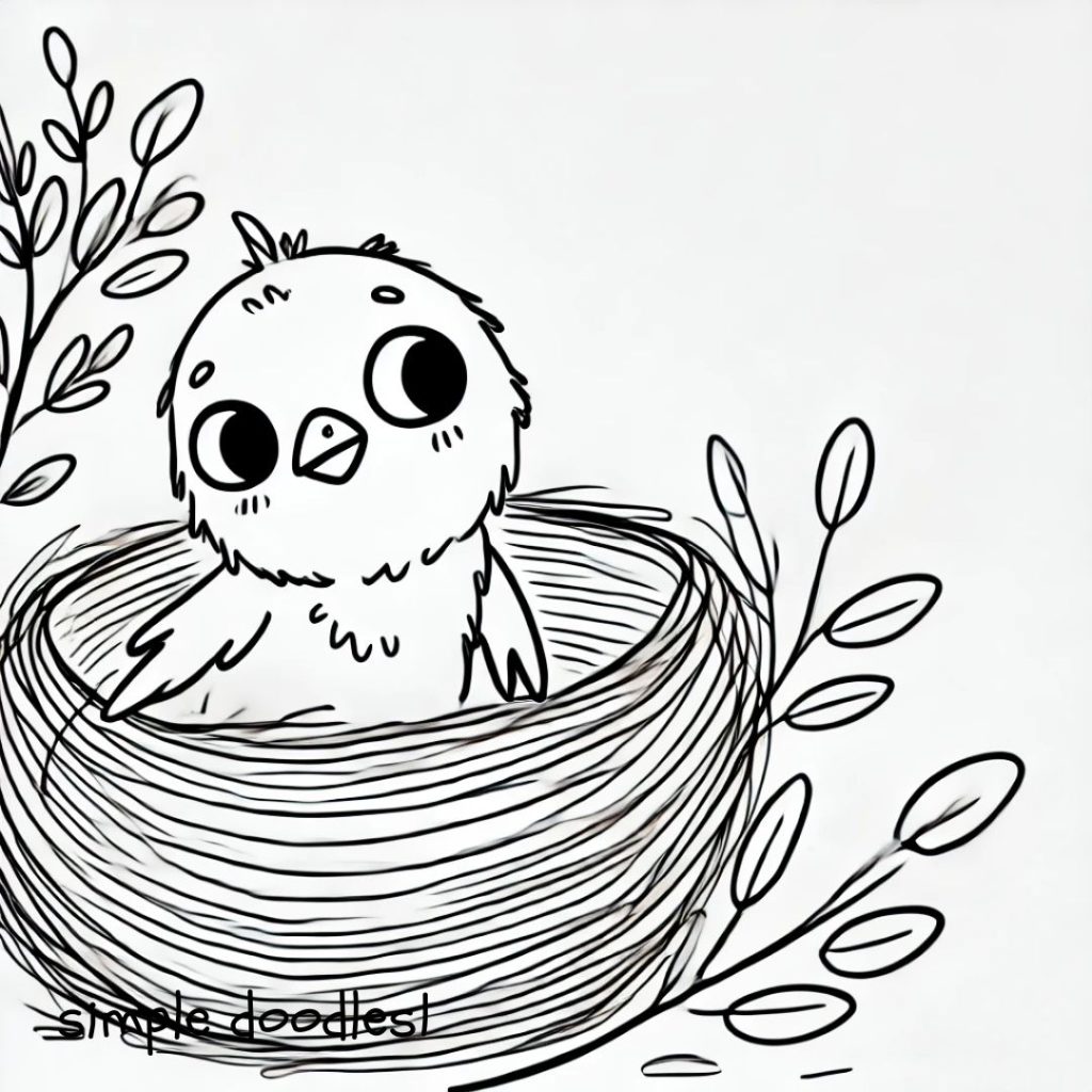 12 Easy Bird Drawing Ideas for All Skill Levels - Easy Doodles