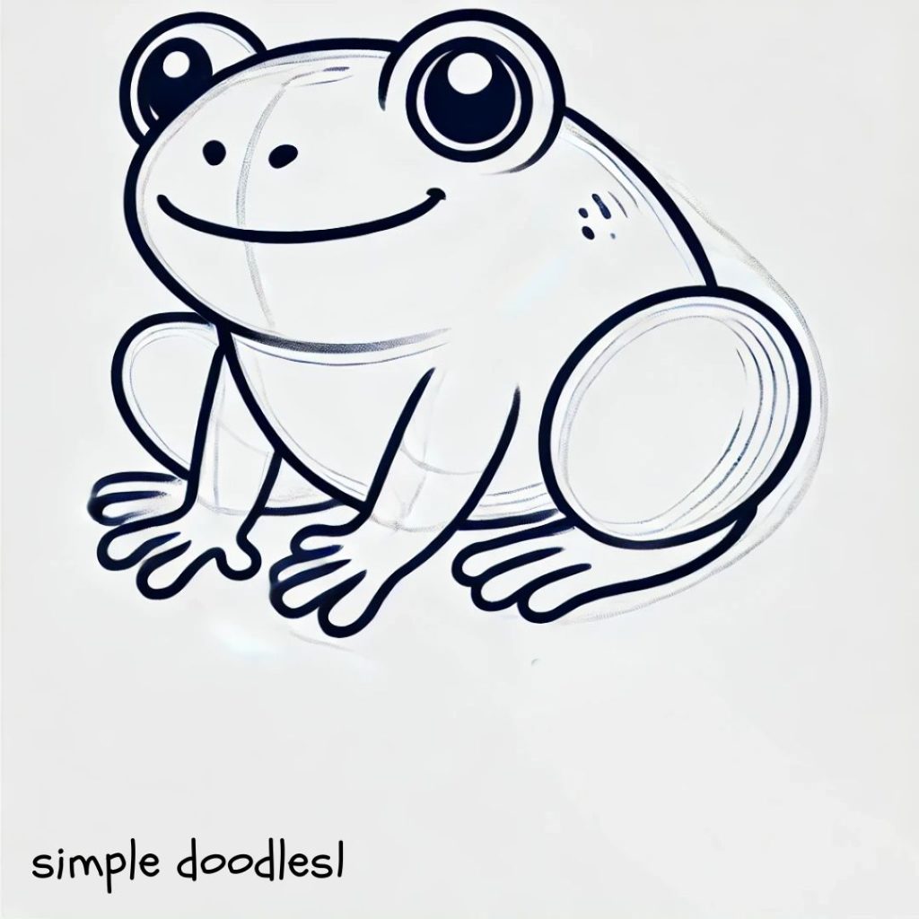 12 Simple Frog Doodles to Jumpstart Your Drawing Skills! 🎨📒 - Easy Doodles