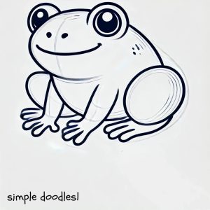 12 Simple Frog Doodles to Jumpstart Your Drawing Skills! 🎨📒 - Easy Doodles