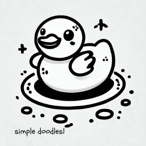 11 Easy-to-Draw Duck Doodles for Fun & Creative Sketching! - Easy Doodles