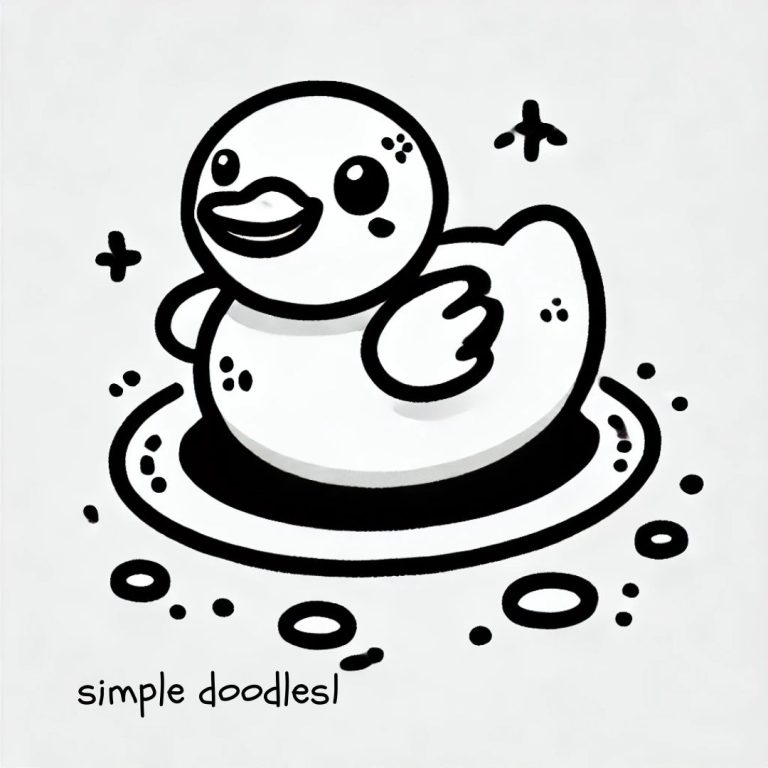 11 Easy-to-Draw Duck Doodles for Fun & Creative Sketching! - Easy Doodles