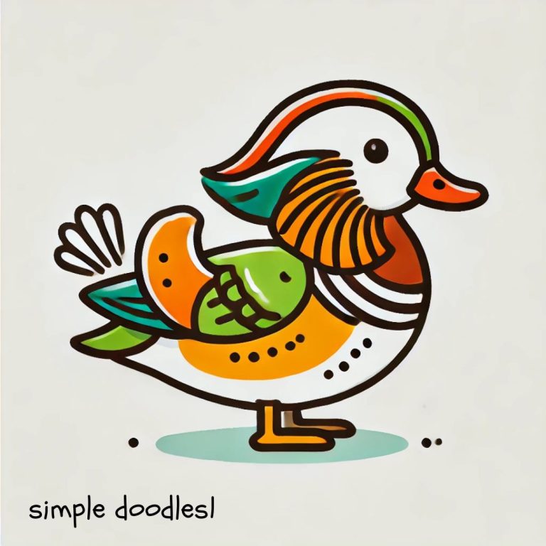 11 Easy-to-Draw Duck Doodles for Fun & Creative Sketching! - Easy Doodles