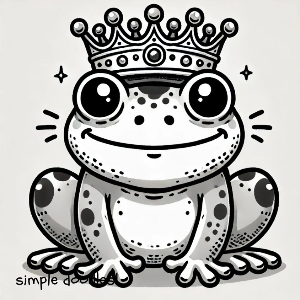 12 Simple Frog Doodles to Jumpstart Your Drawing Skills! 🎨📒 - Easy Doodles