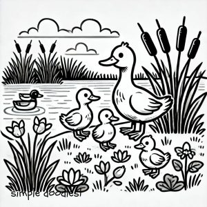 11 Easy-to-Draw Duck Doodles for Fun & Creative Sketching! - Easy Doodles