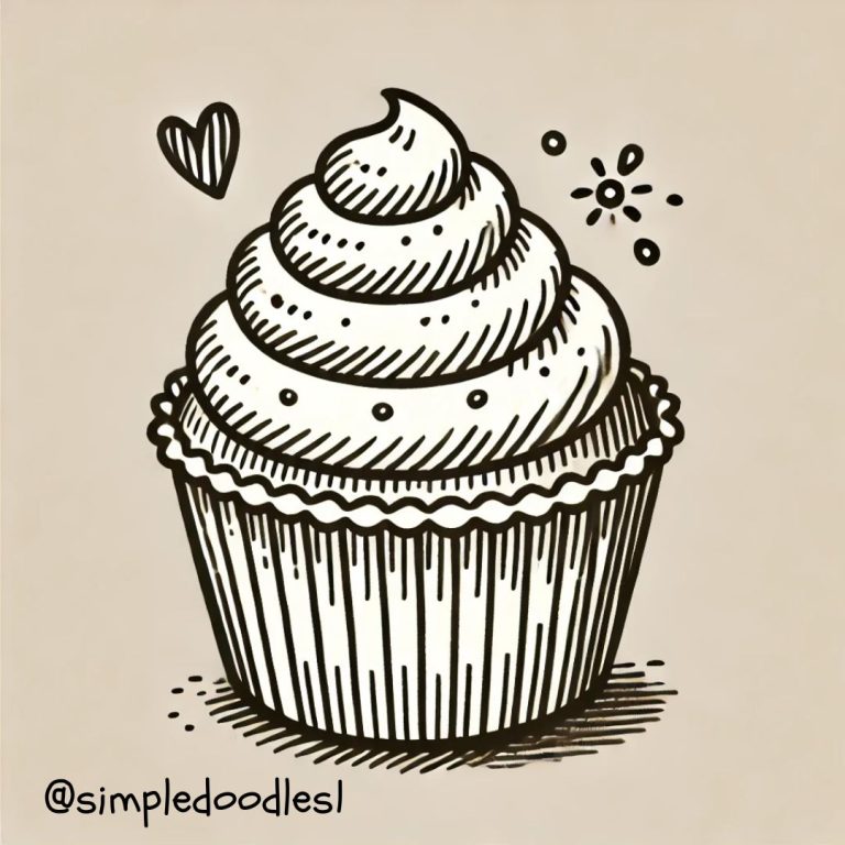 10+ Easy Cake Doodles: Sweet and Simple Drawing Ideas! - Easy Doodles