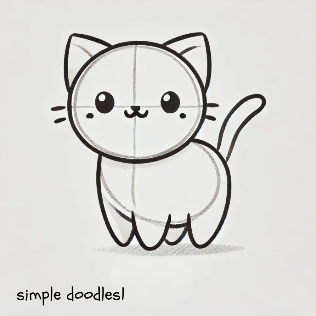 10+ Easy Cat Drawings: Simple and Fun Sketches for Cat Lovers! 🐱 - Easy ...
