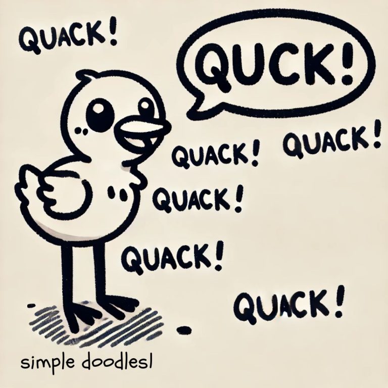 11 Easy-to-Draw Duck Doodles for Fun & Creative Sketching! - Easy Doodles