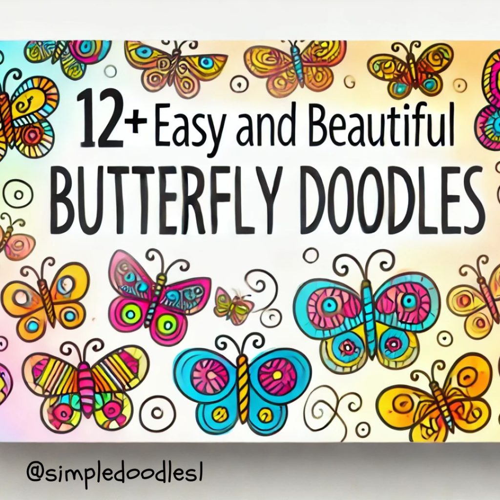 12 Easy-to-Draw Tree Doodles for Nature Lovers! 🌳 ️ - Easy Doodles