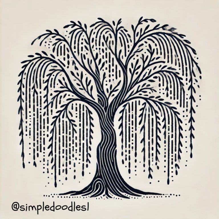 12 Easy-to-Draw Tree Doodles for Nature Lovers! 🌳 ️ - Easy Doodles